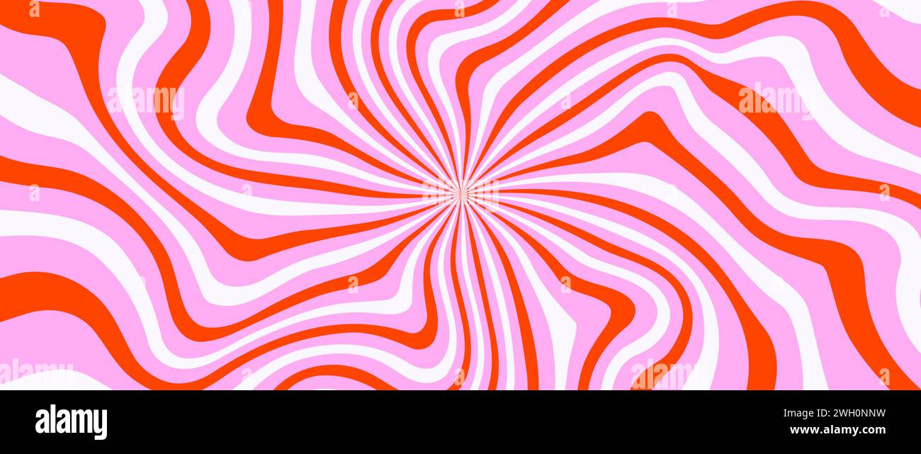 Trippy burst lines background. Psychedelic wavy stripes wallpaper ...