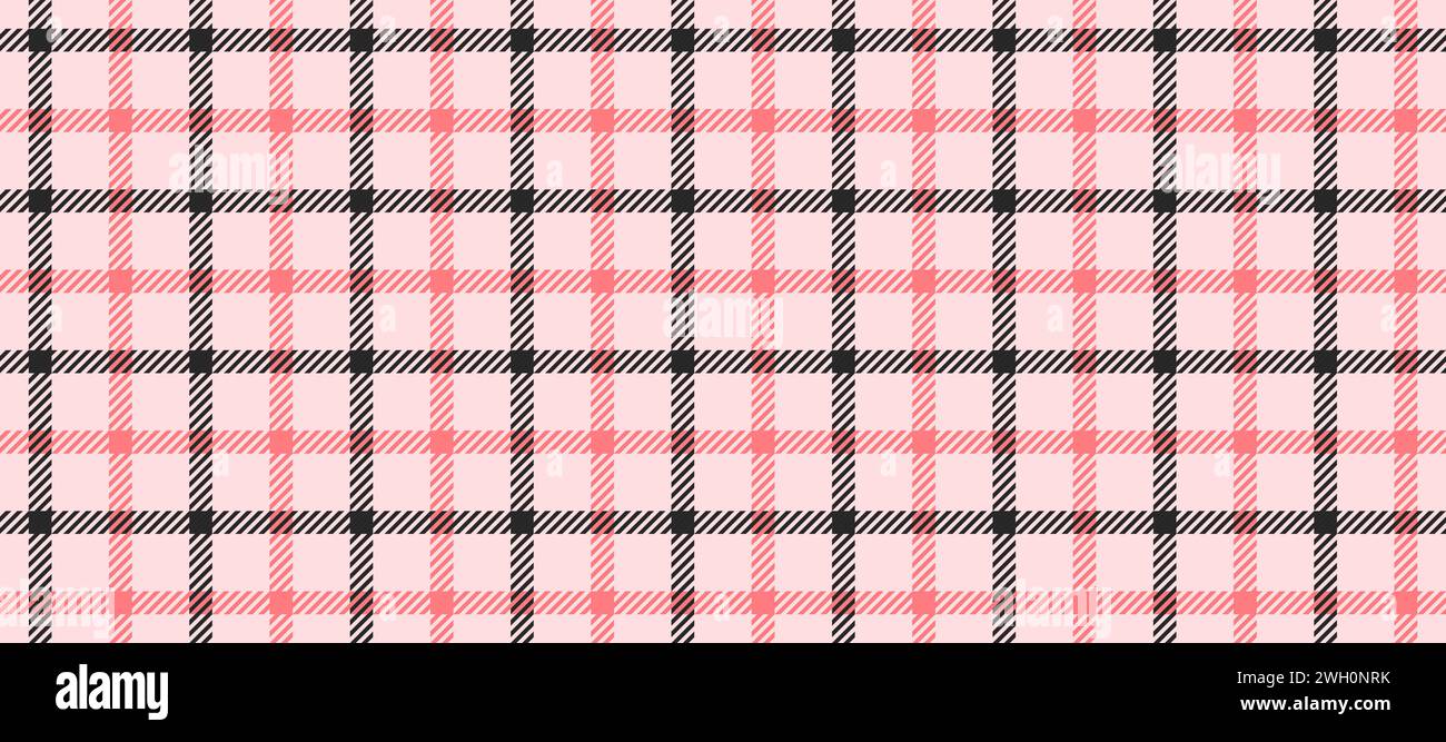 Seamless pink grey windowpane pattern. Checkered plaid repeating ...