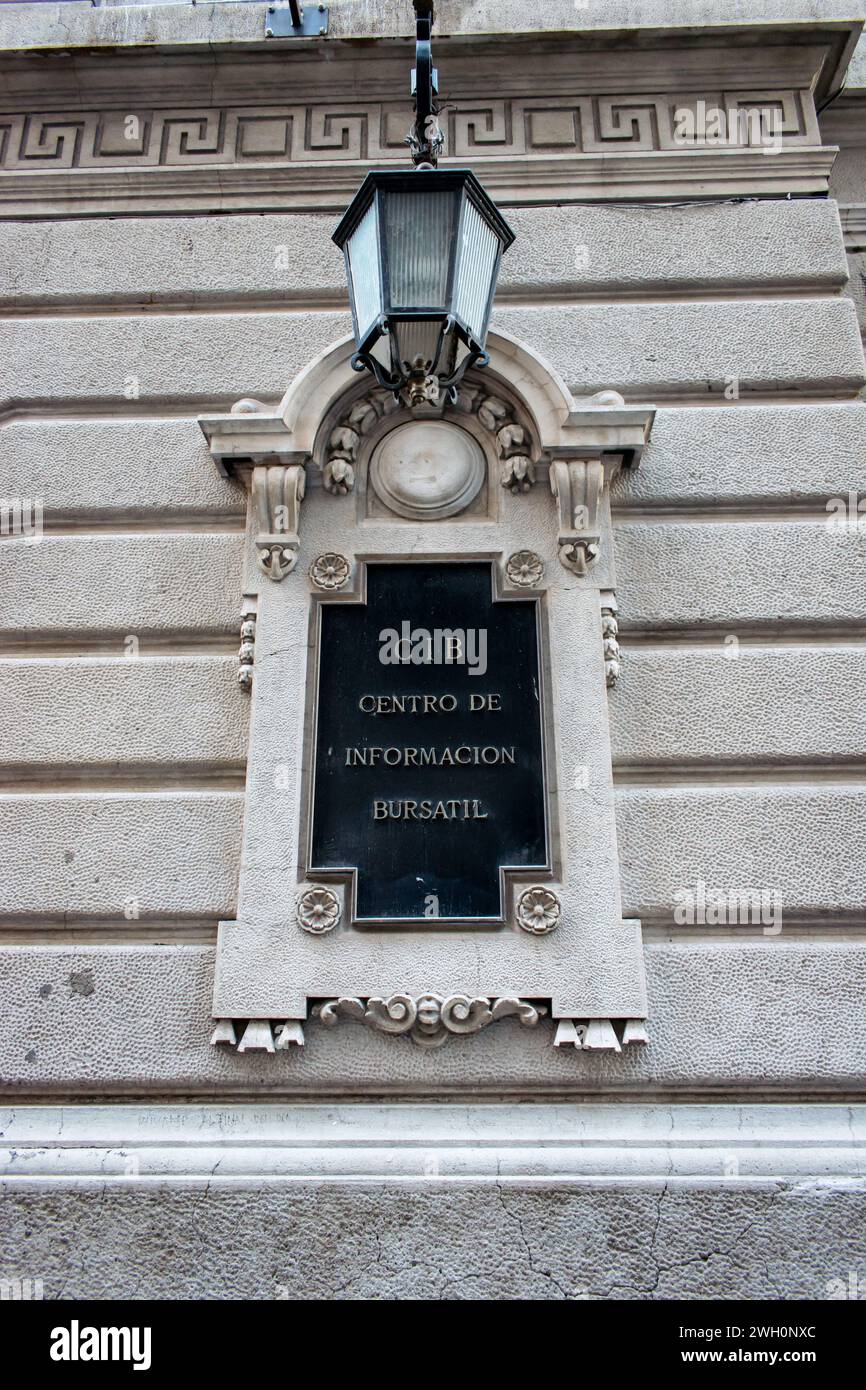 The Santiago Stock Exchange Building, constructed by architect Emile ...