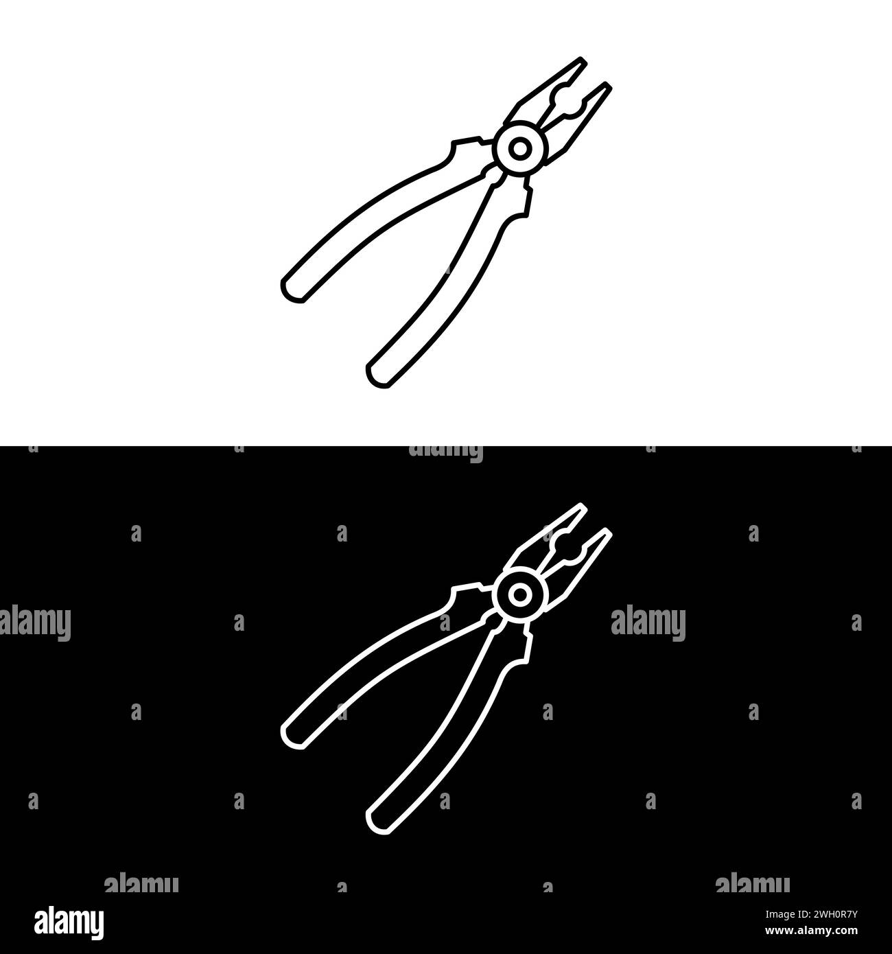 Plumber pliers icon vector illustration Stock Vector Image & Art - Alamy