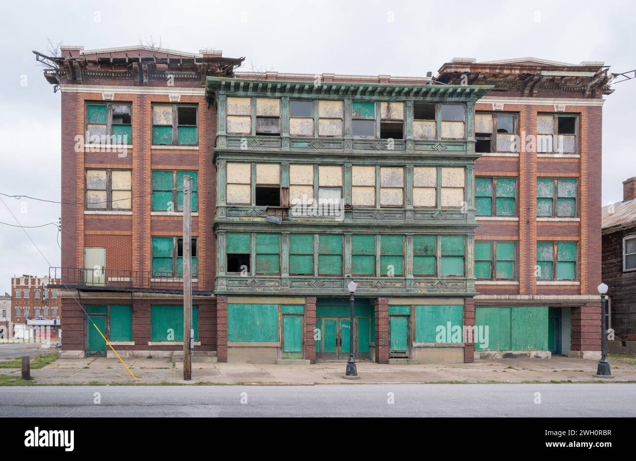 The abandoned town of Cairo, Illinois Stock Photo - Alamy