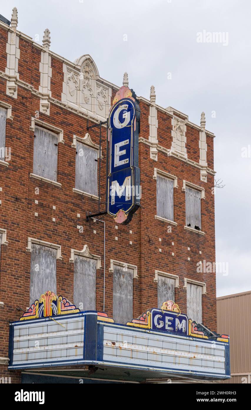 The abandoned town of Cairo, Illinois Stock Photo - Alamy