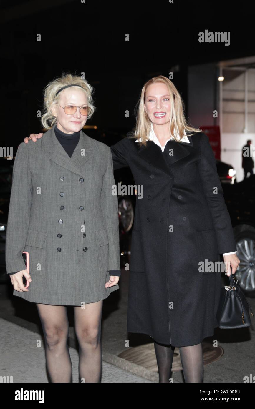 Ny, USA. 6th Feb, 2024. MoMA, New York, USA, February 06, 2024 - (L-R ...