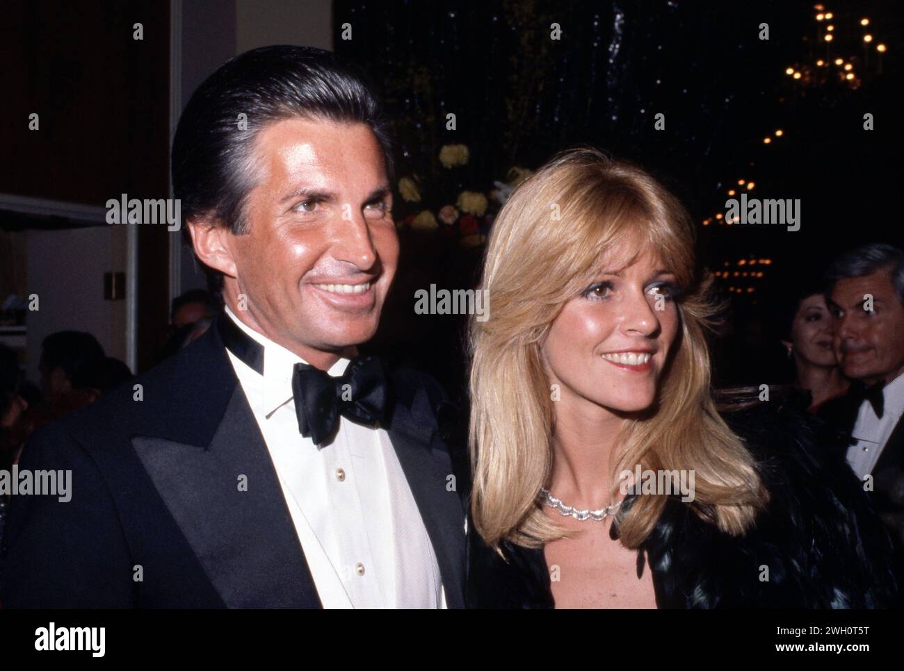 George Hamilton and Liz Treadwell Circa 1980's Credit: Ralph Dominguez ...