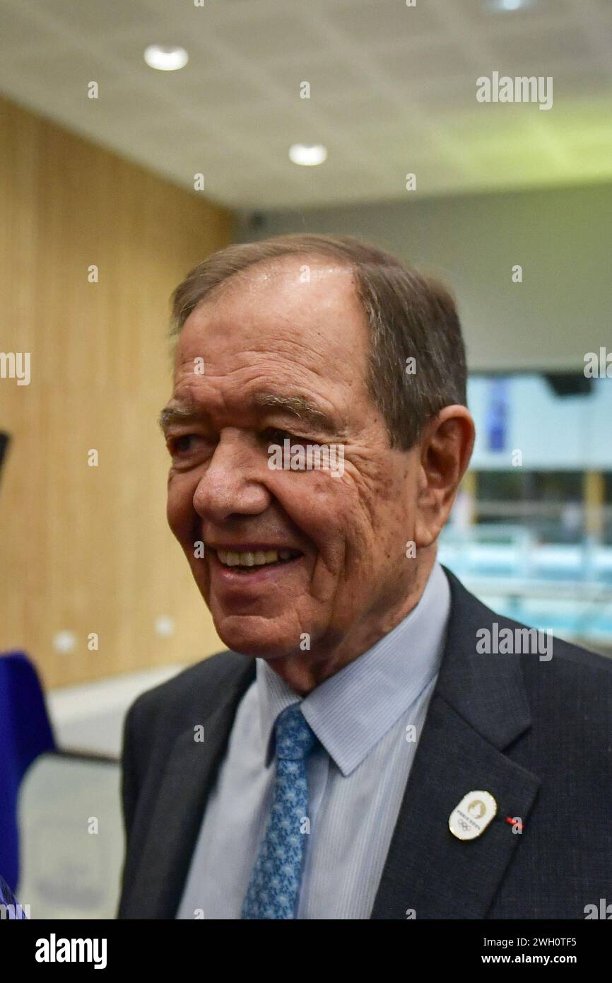 Paris, France. 06th Feb, 2024. President of Metropole du Grand Paris ...