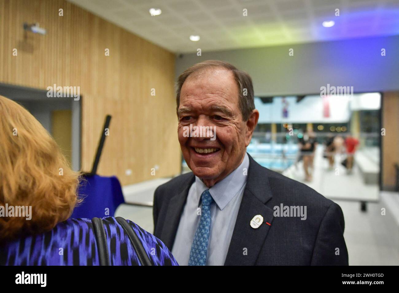 Paris, France. 06th Feb, 2024. President of Metropole du Grand Paris ...