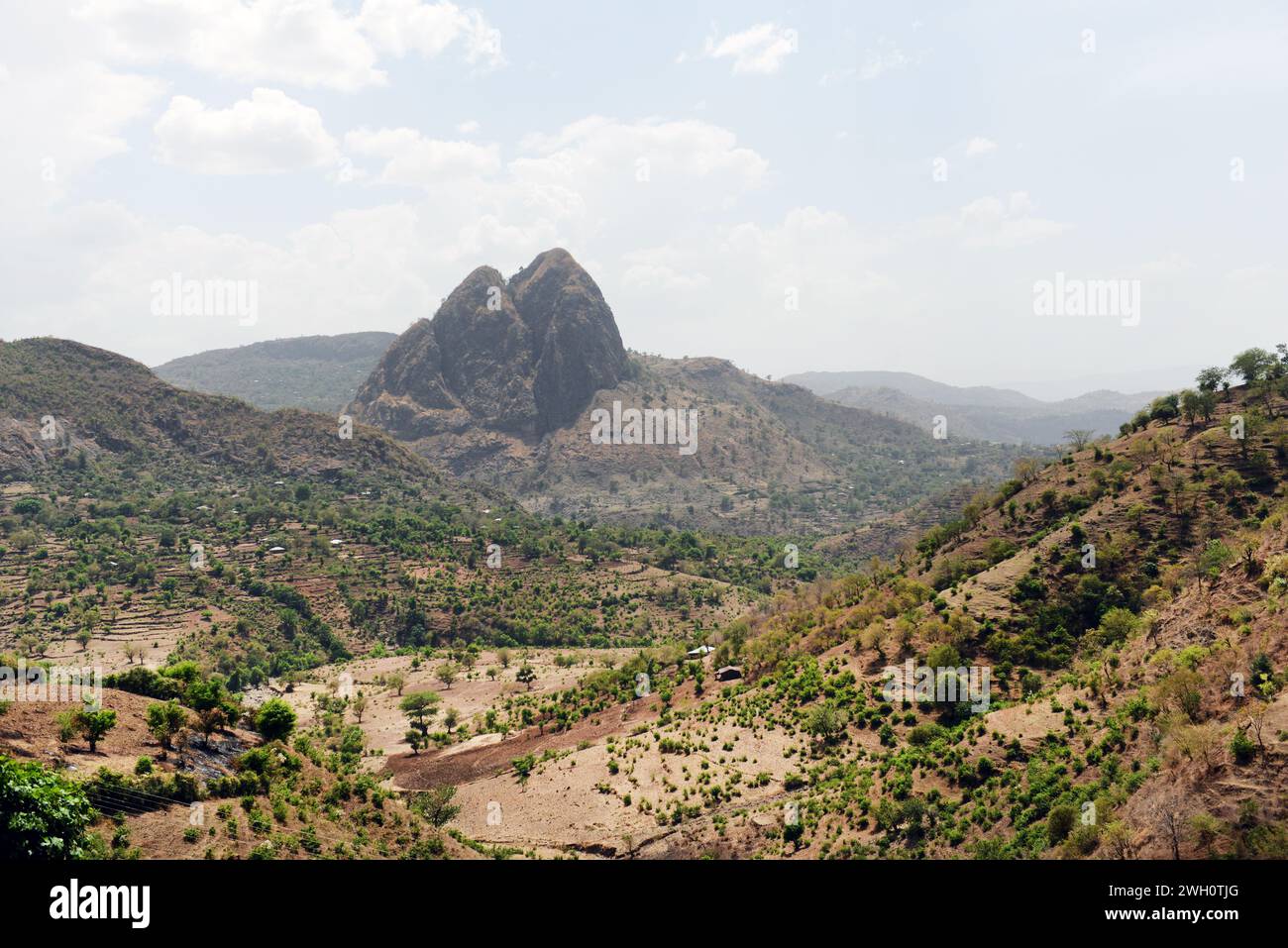 Driving from Gondar to Humera in Northwestern Ethiopia Stock Photo - Alamy