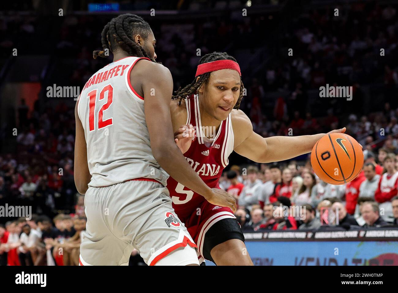 Columbus, Ohio, USA. 6th Feb, 2024. Indiana Hoosiers forward Malik ...