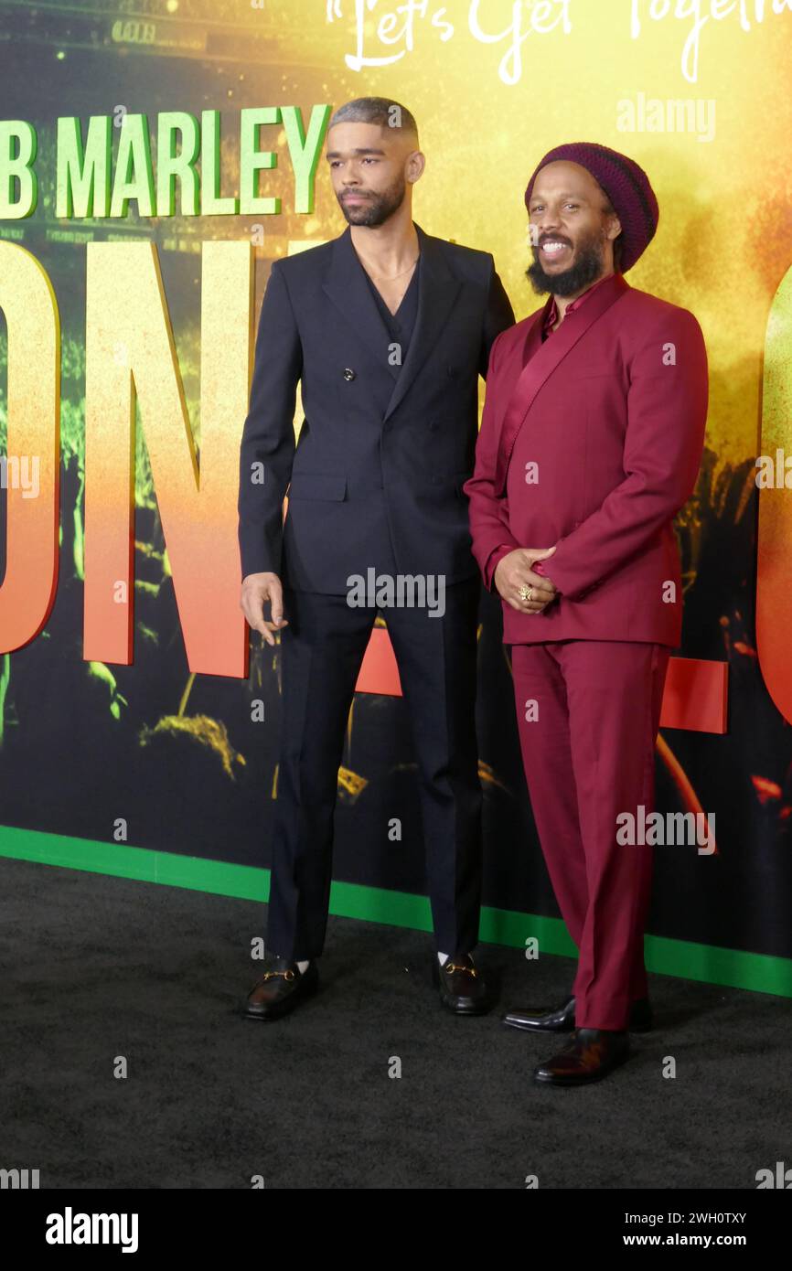 Los Angeles, California, USA 6th February 2024 (L-R) Actor Kingsley Ben ...