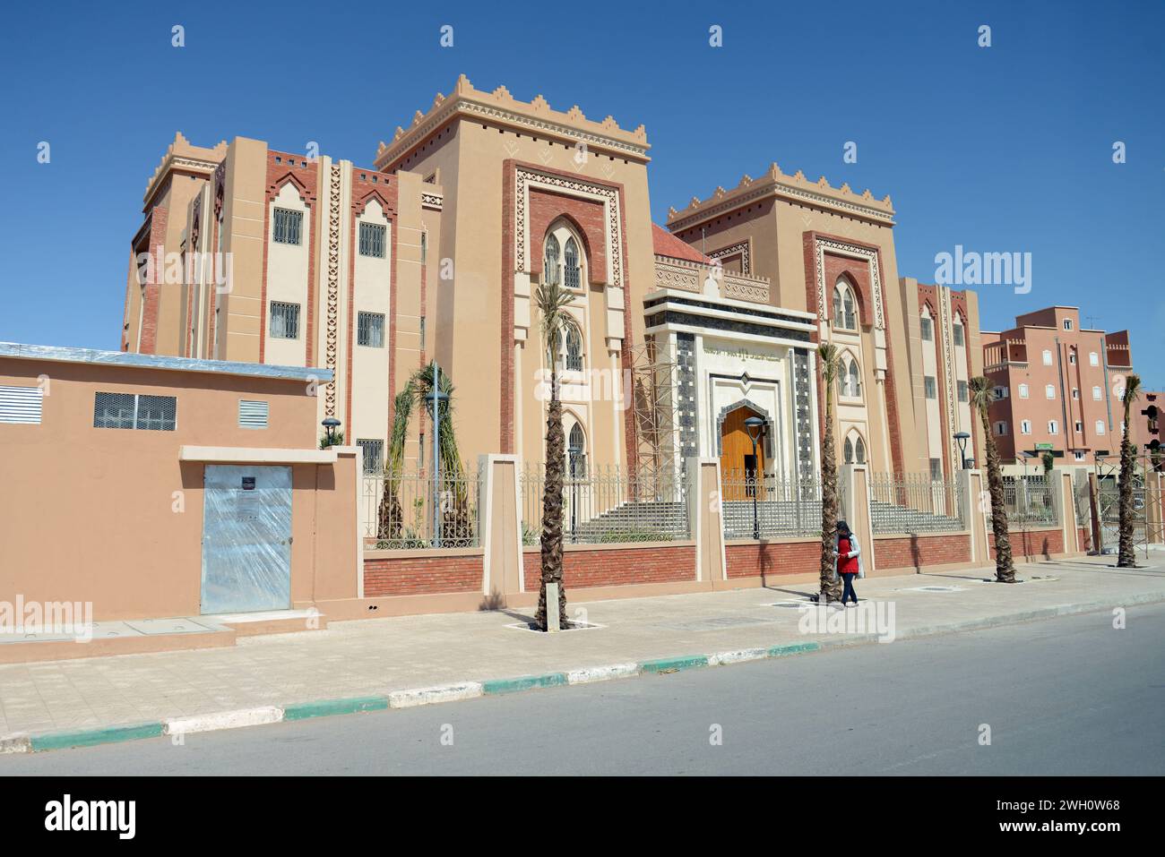 Courthouse in Ouarzazate 45000, Morocco Stock Photo - Alamy
