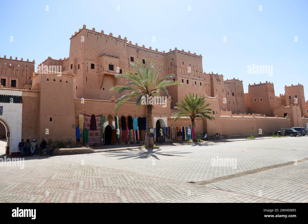 The kasbah of Taourirt in the old city of Ouarzazate, Morocco Stock Photo - Alamy