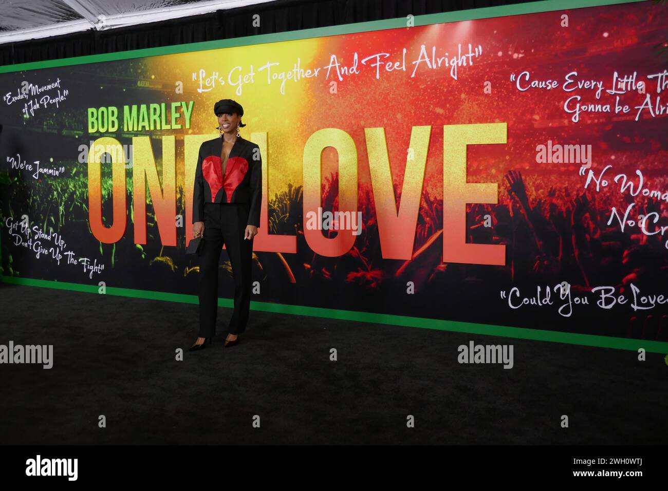 Los Angeles, California, USA 6th February 2024 Singer Kelly Rowland ...