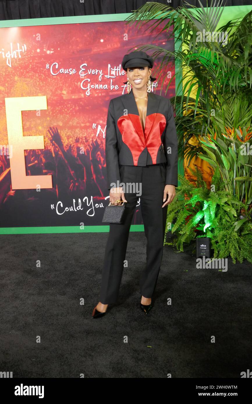Los Angeles, California, USA 6th February 2024 Singer Kelly Rowland ...