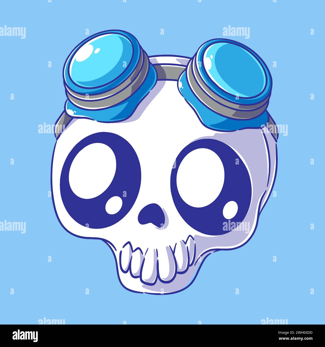 Glasses on head Stock Vector Images - Alamy