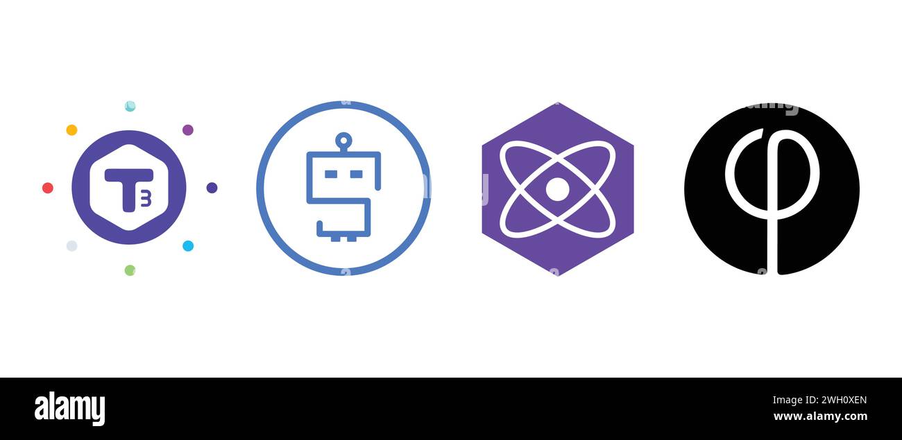 Preact, T3, Famous, Stoplight. Vector illustration, editorial logo ...