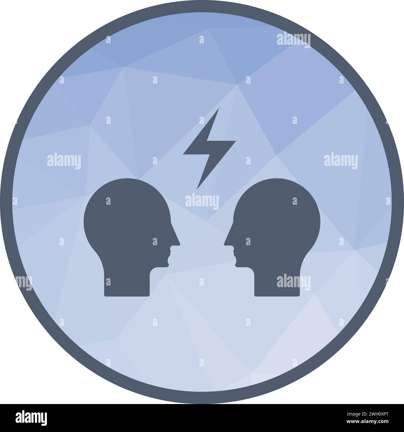 Altercation icon vector image Stock Vector Image & Art - Alamy