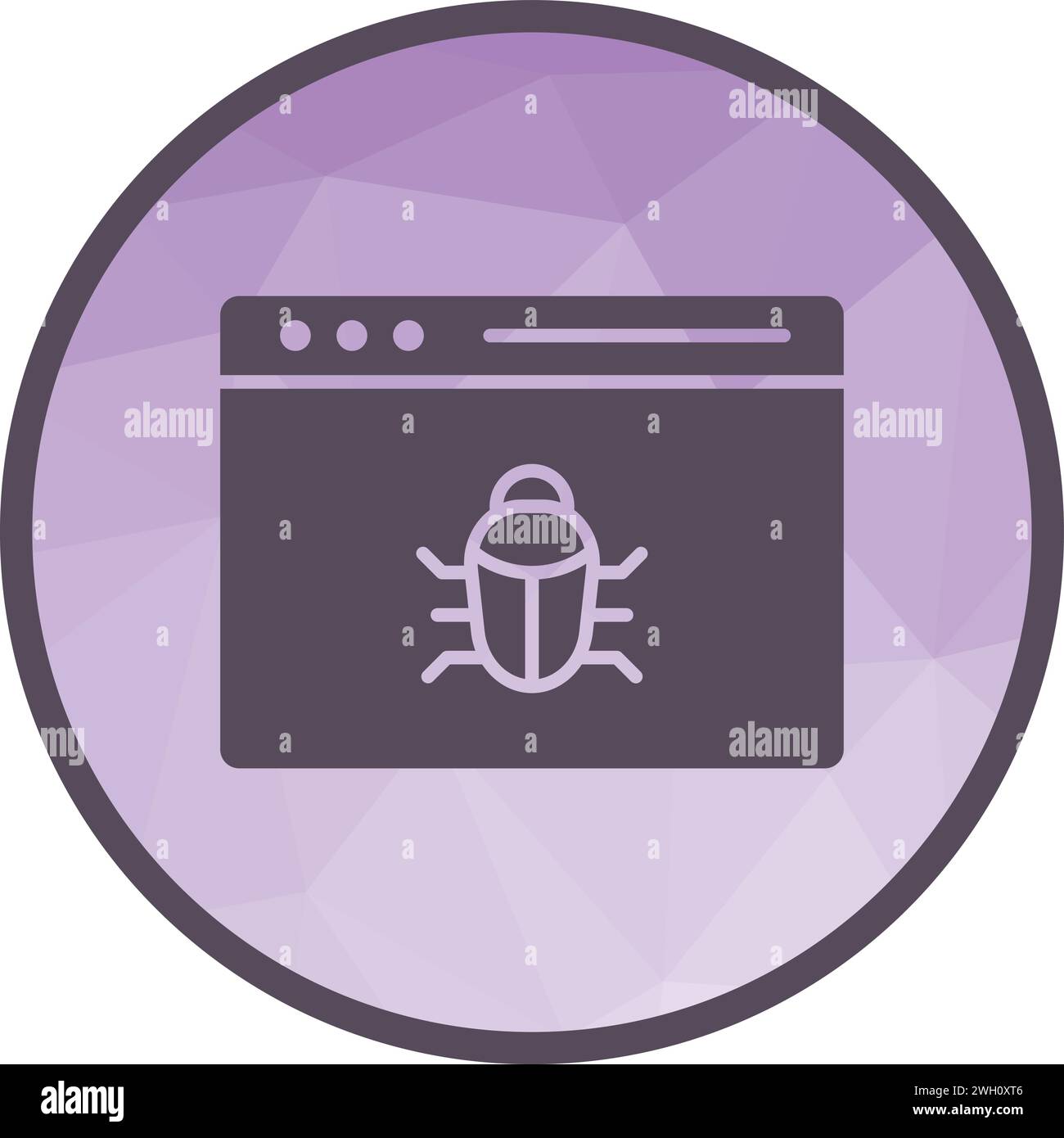 Bug Fixing Icon Vector Image Stock Vector Image And Art Alamy