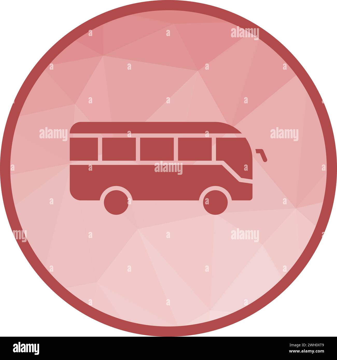 School bus station concept Stock Vector Images - Alamy