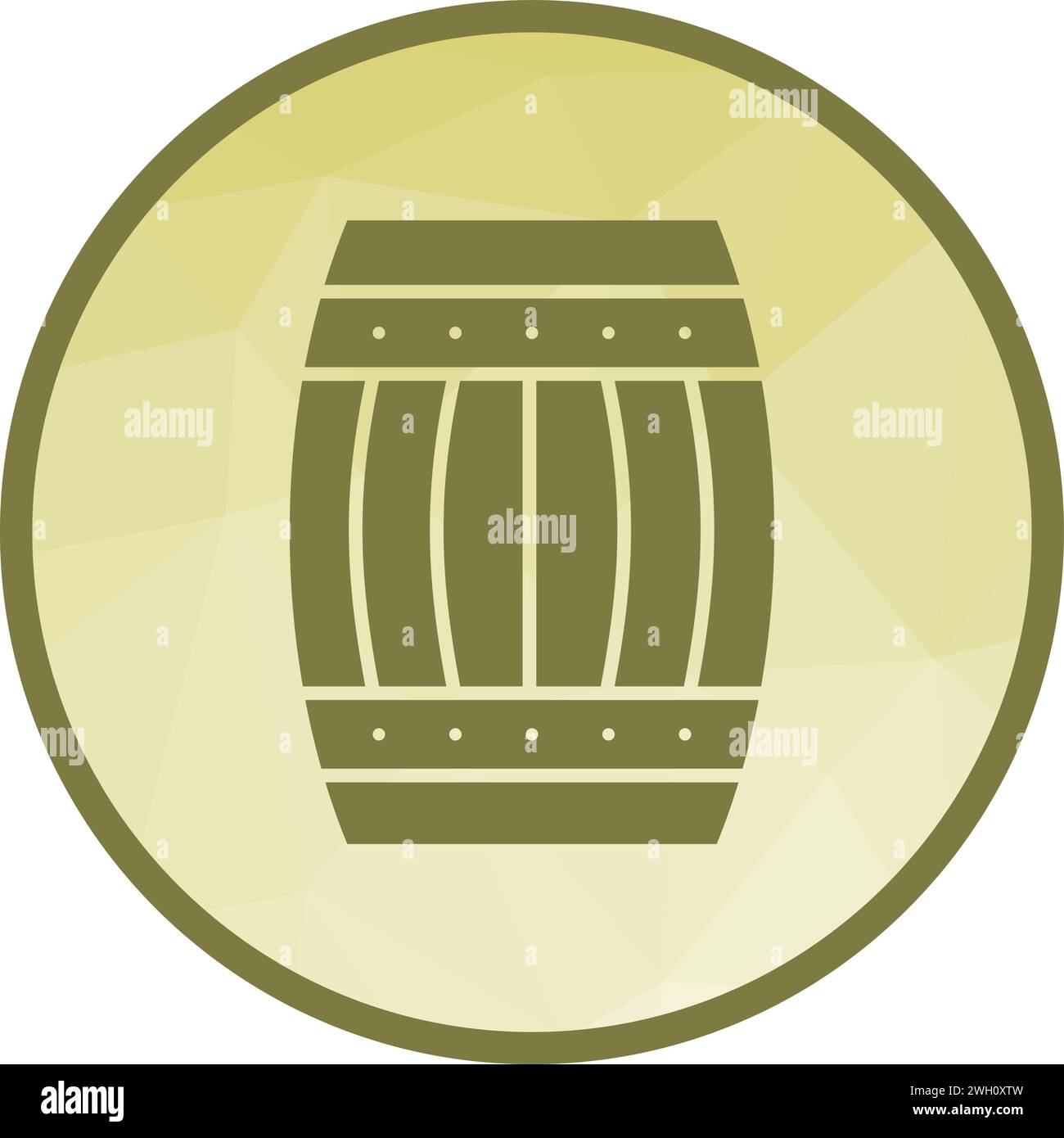 Barrel icon vector image Stock Vector Image & Art - Alamy