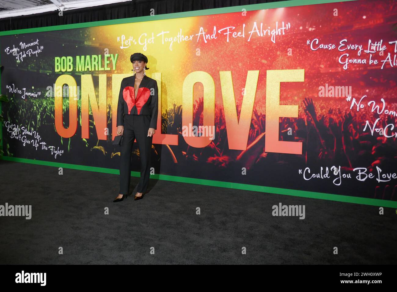 Los Angeles, California, USA 6th February 2024 Singer Kelly Rowland ...