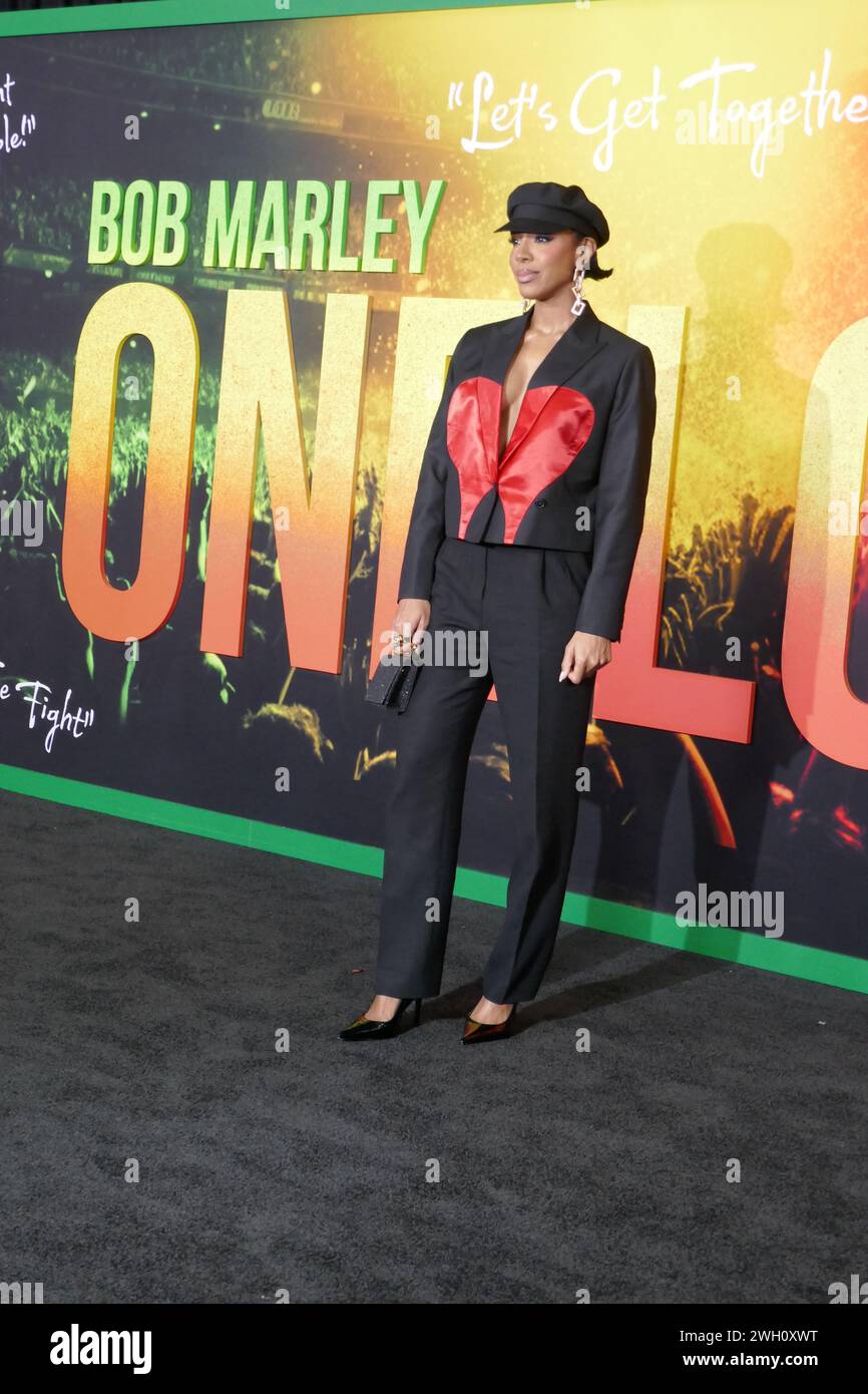 Los Angeles, California, USA 6th February 2024 Singer Kelly Rowland ...