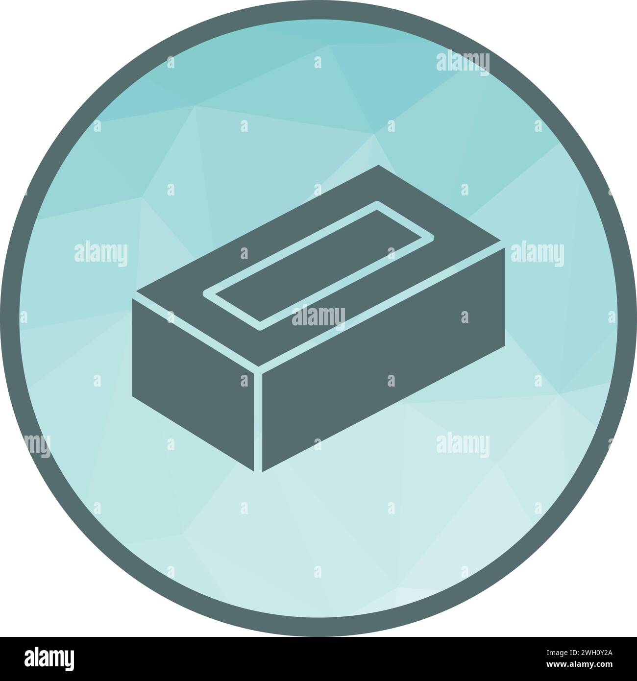 Brick icon vector image Stock Vector Image & Art - Alamy