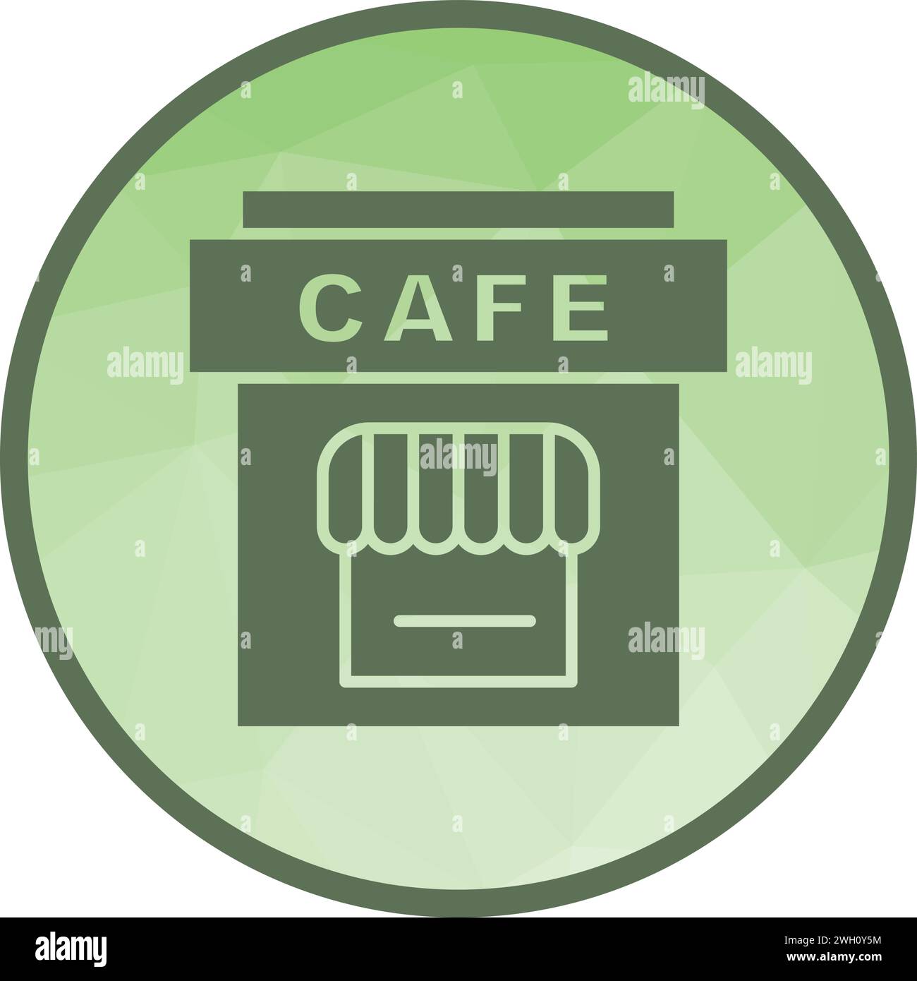Cafe icon vector image Stock Vector Image & Art - Alamy