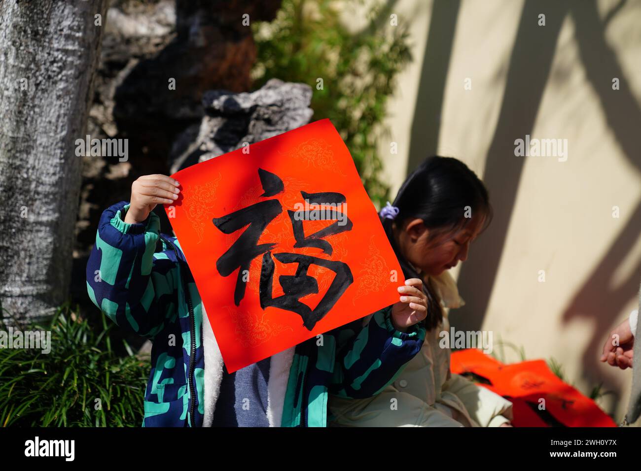 **CHINESE MAINLAND, HONG KONG, MACAU AND TAIWAN OUT** Calligraphers ...
