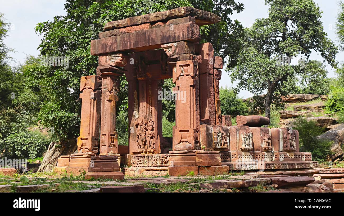Ruin Temple of Lord Shiva, Kapri Khera, Baran, Rajasthan, India Stock ...