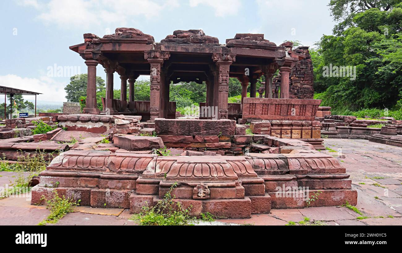 Ruins of Temple and Mandapa in the Campus of Kakuni Ganesh Temple ...