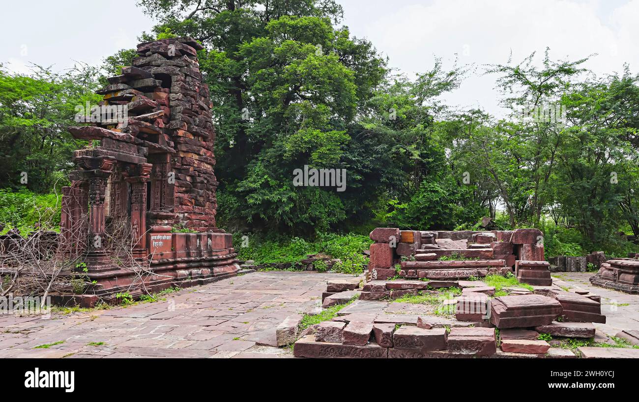 Ruin Temple in the Campus of Kakuni Ganesh Temple, Baran, Rajasthan ...