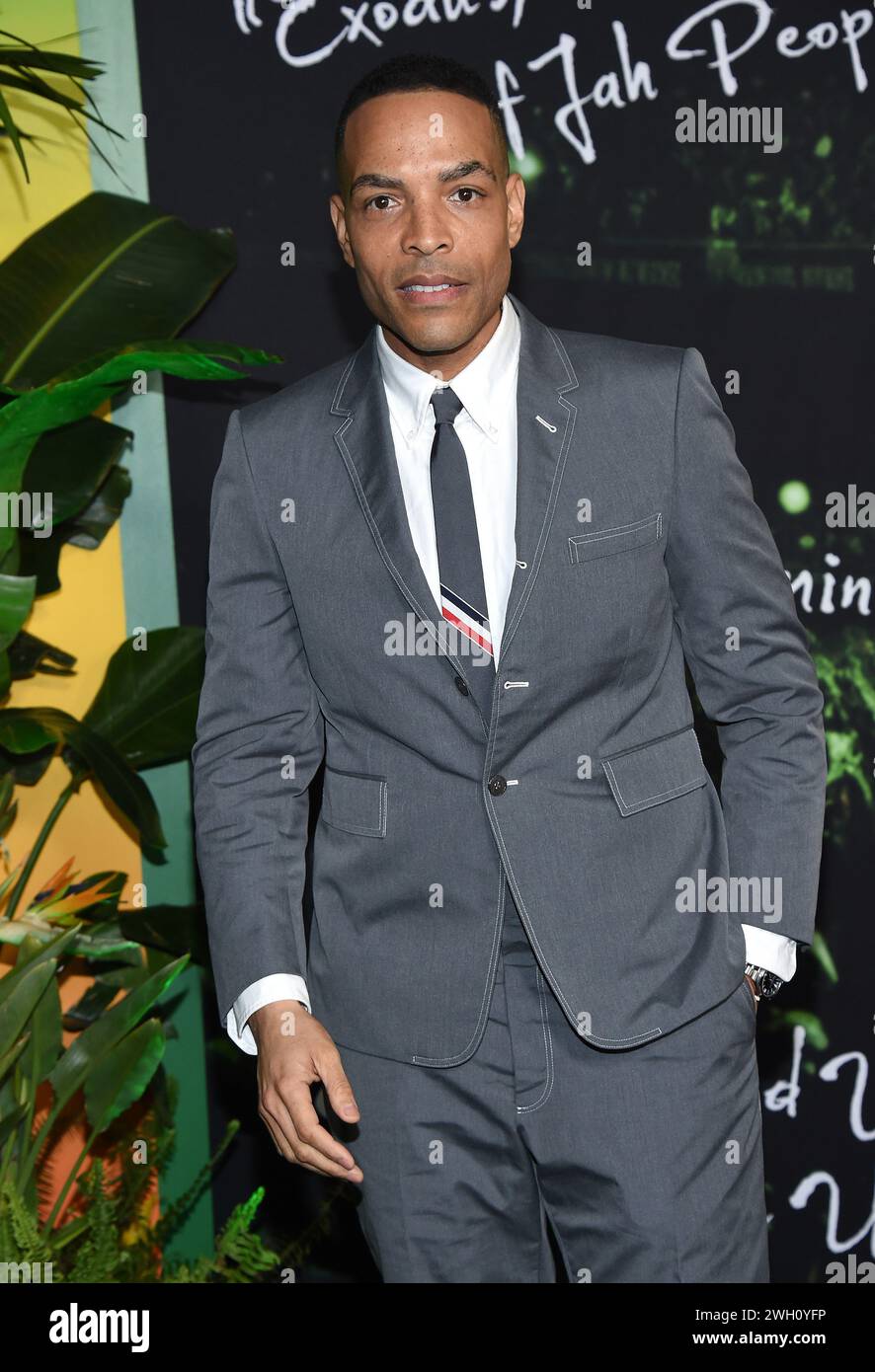 Westwood, USA. 06th Feb, 2024. Reinaldo Marcus Green arriving to the ...