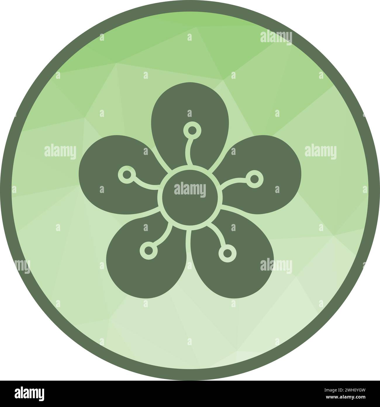 Cherry Blossom icon vector image Stock Vector Image & Art - Alamy