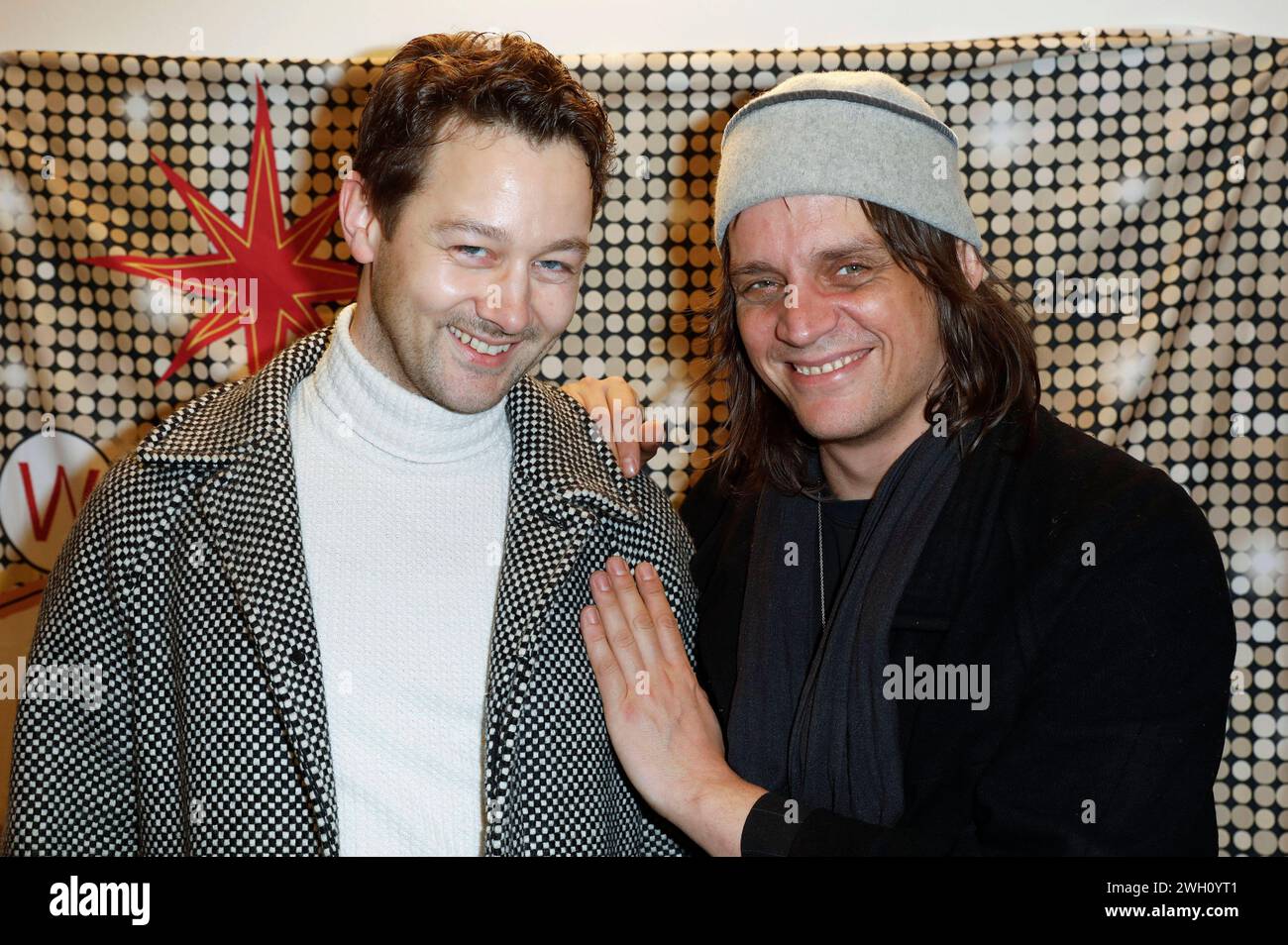 Tim-Fabian Hoffmann und Daniel Roth bei der Premiere des Kinofilms ...