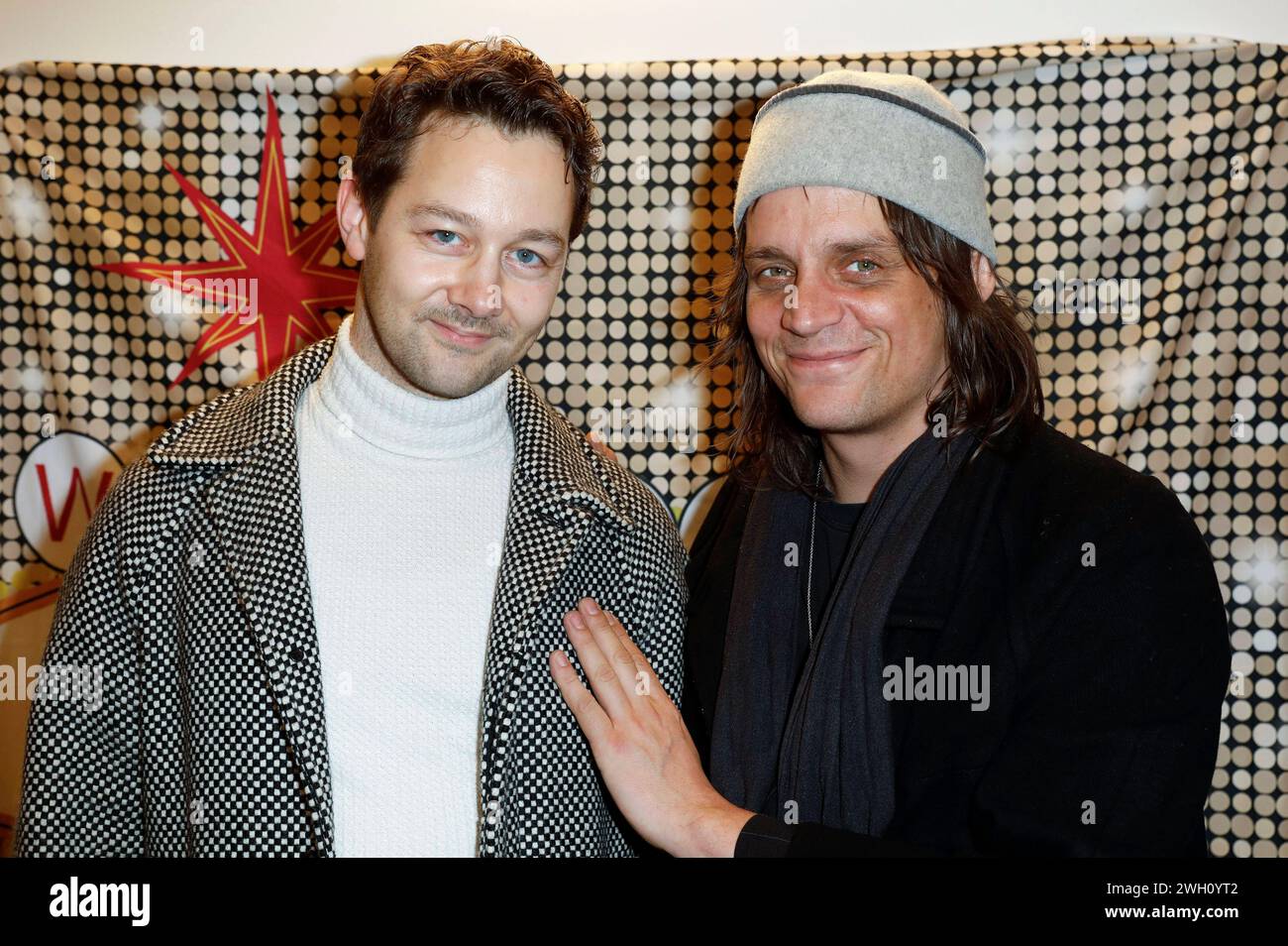 Tim-Fabian Hoffmann und Daniel Roth bei der Premiere des Kinofilms LasVegas im Filmhaus. Köln ...