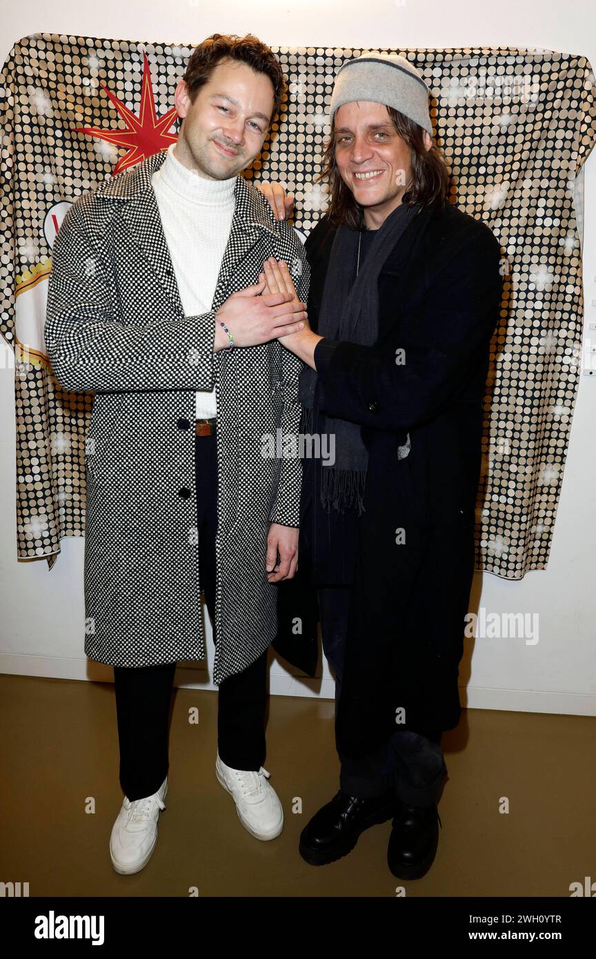 Tim-Fabian Hoffmann und Daniel Roth bei der Premiere des Kinofilms ...