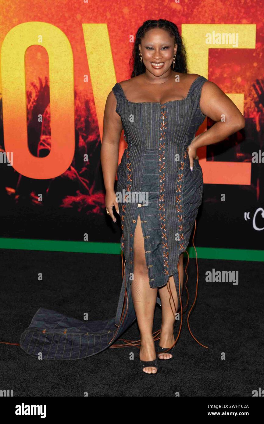 Los Angeles, USA. 06th Feb, 2024. Zuri Marley attends the arrivals of ...