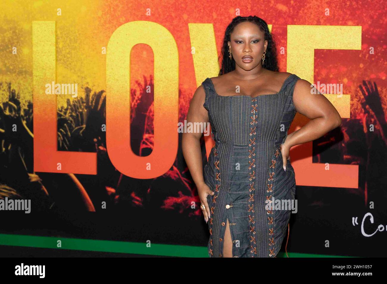Los Angeles, USA. 06th Feb, 2024. Zuri Marley attends the arrivals of ...