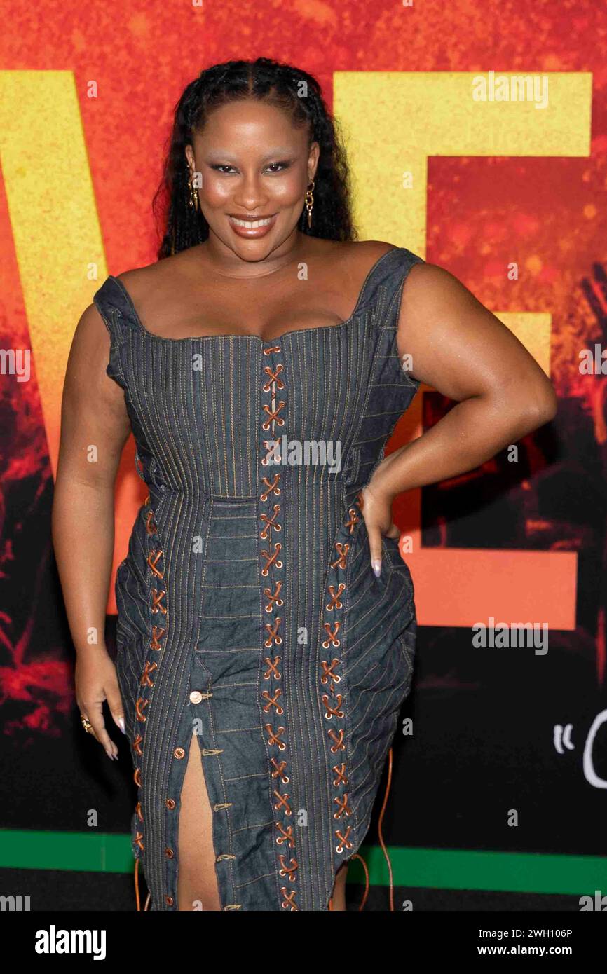 Los Angeles, USA. 06th Feb, 2024. Zuri Marley attends the arrivals of ...