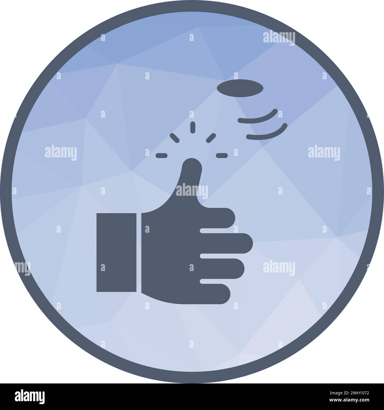 Coin Toss icon vector image Stock Vector Image & Art - Alamy