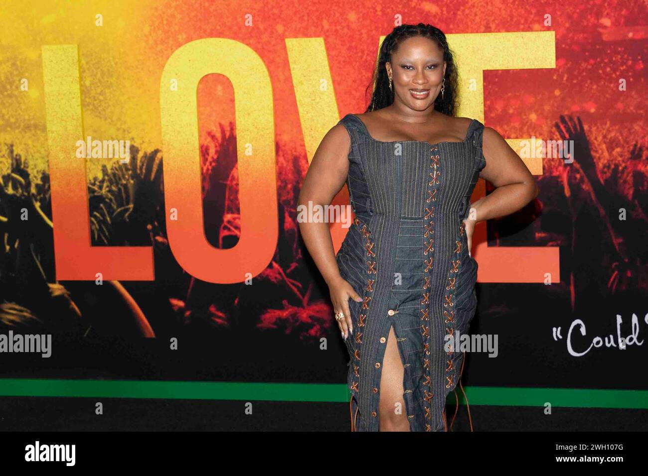 Los Angeles, USA. 06th Feb, 2024. Zuri Marley attends the arrivals of ...