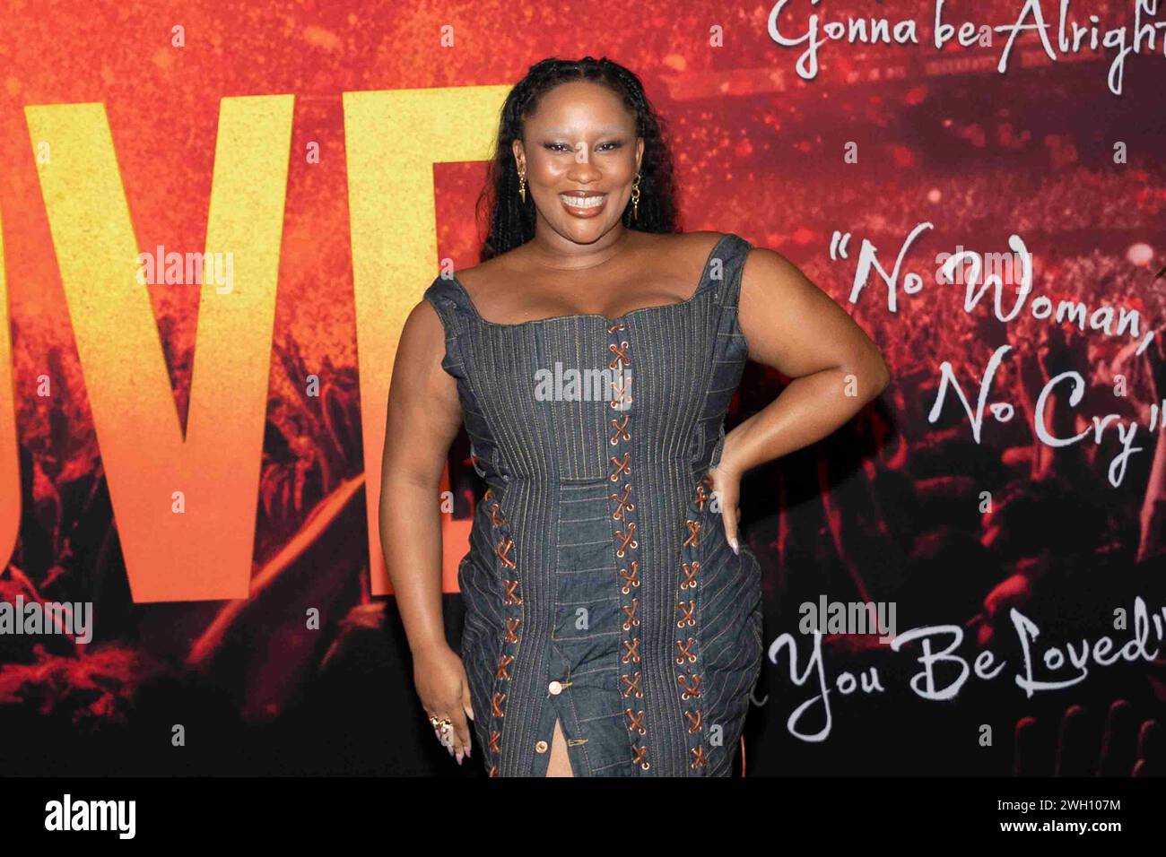 Los Angeles, USA. 06th Feb, 2024. Zuri Marley attends the arrivals of ...