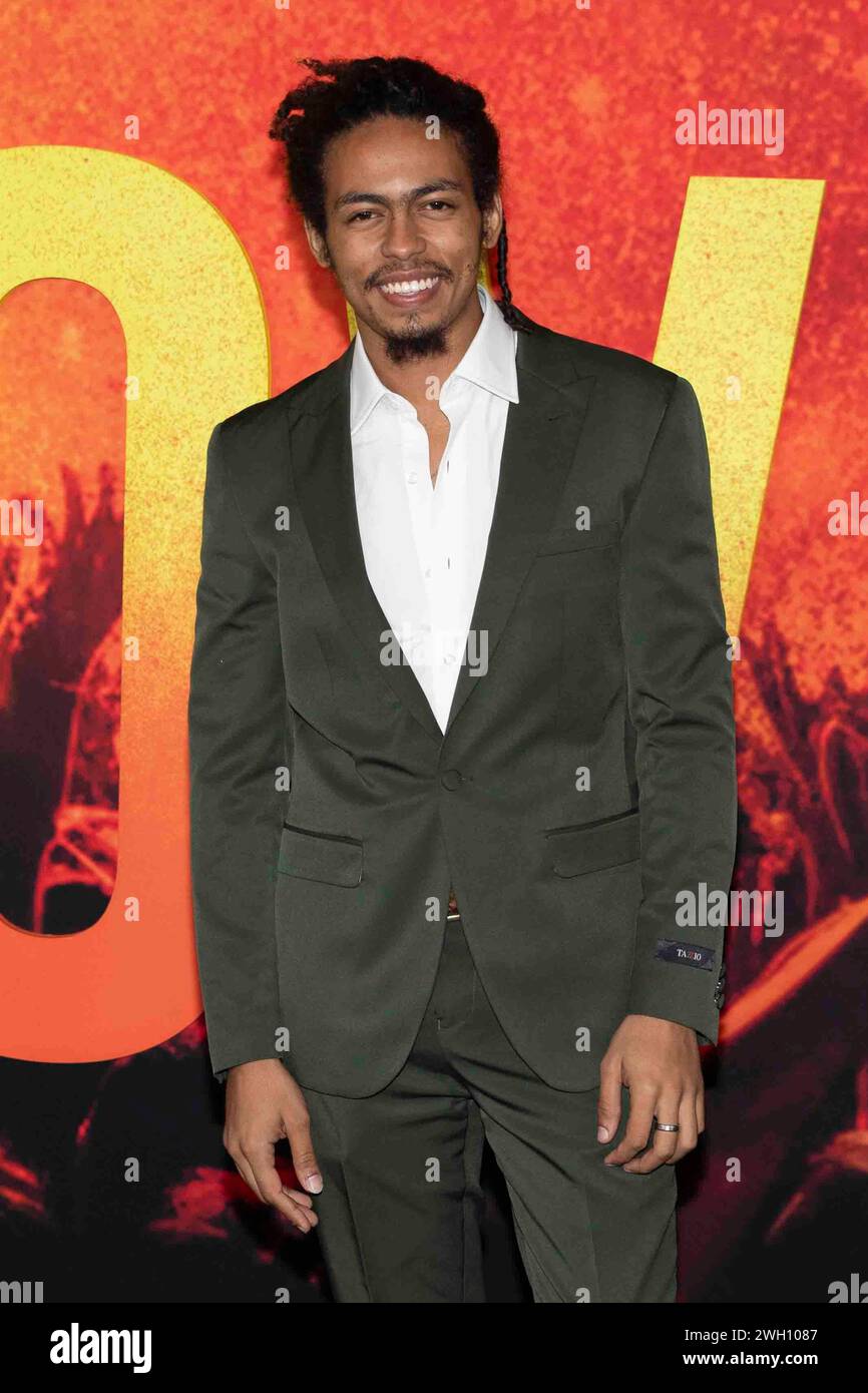 Los Angeles, USA. 06th Feb, 2024. Quan-Dajai Henriques attends the ...