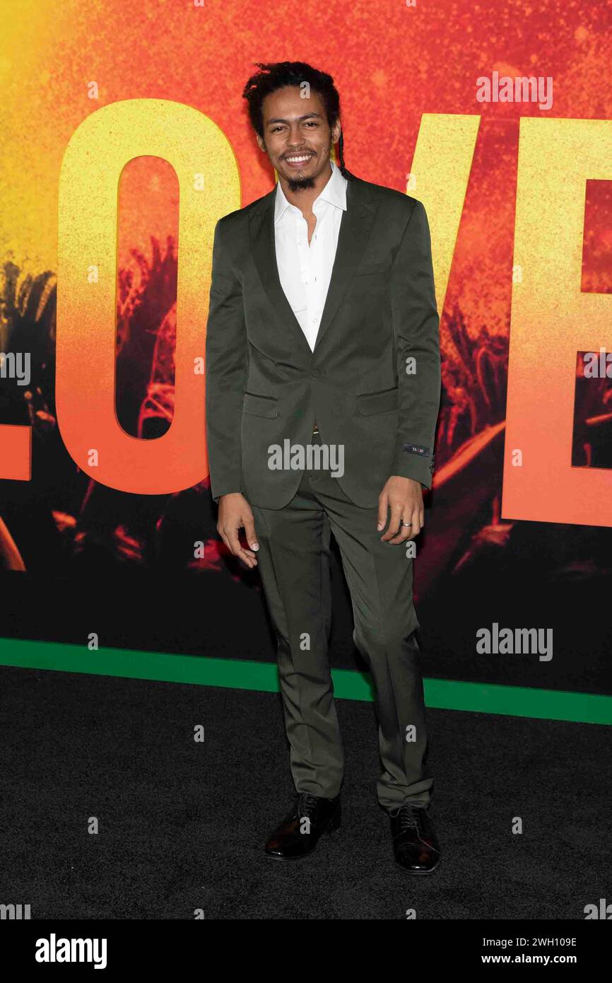 Los Angeles, USA. 06th Feb, 2024. Quan-Dajai Henriques attends the ...