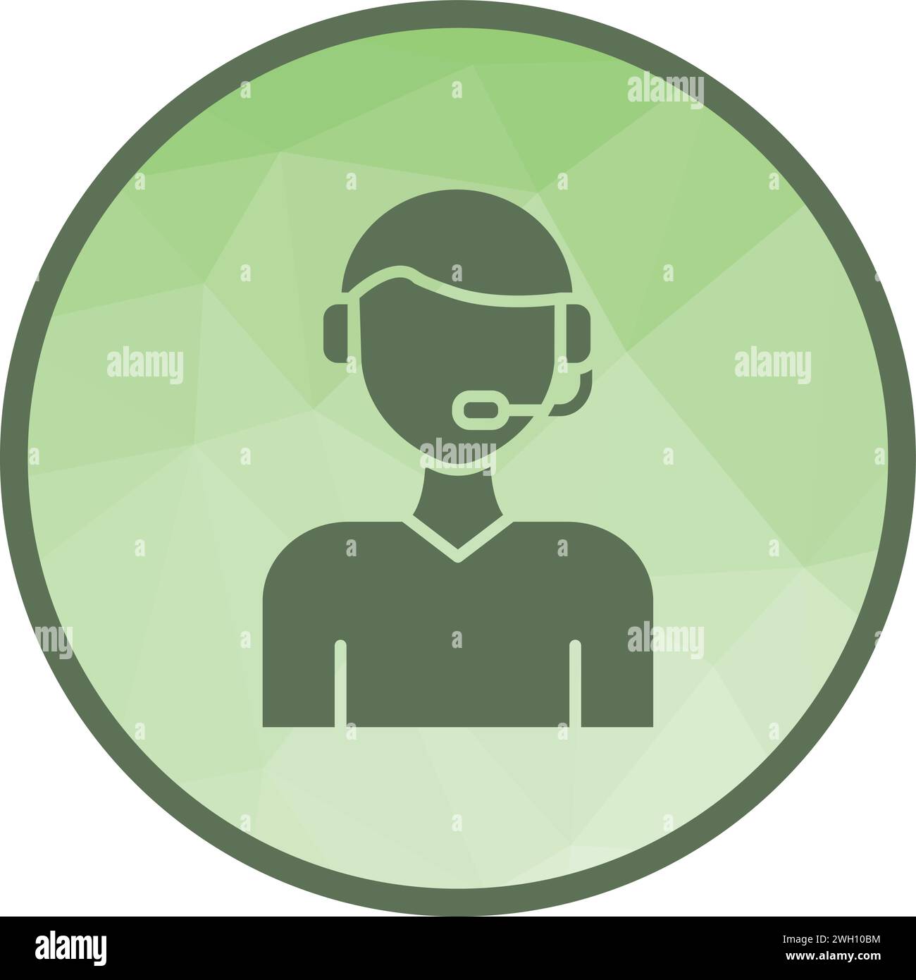 Commentator icon vector image Stock Vector Image & Art - Alamy