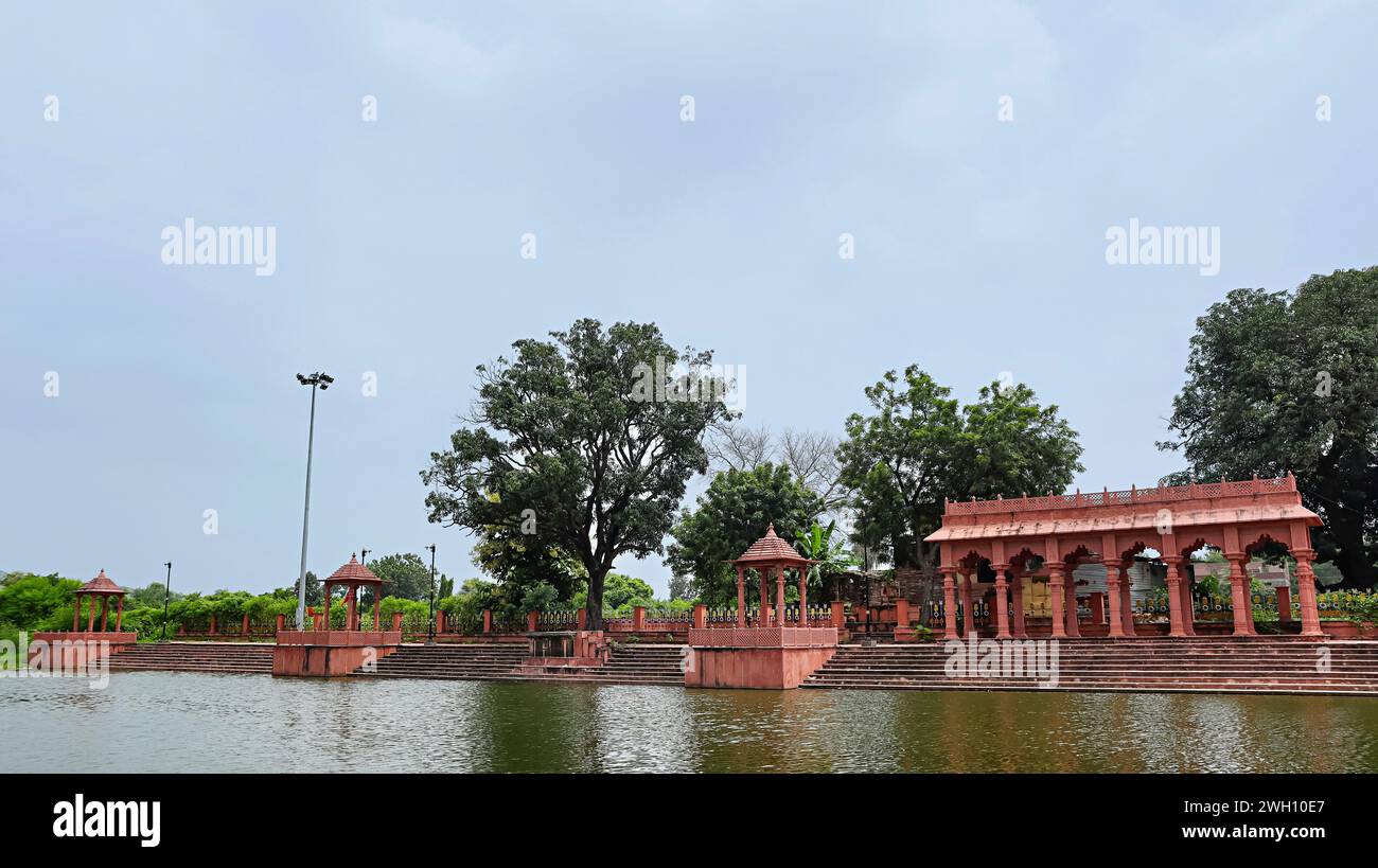Ghat on the Chandrabhaga River, Jhalara[atan, Rajasthan, India Stock ...