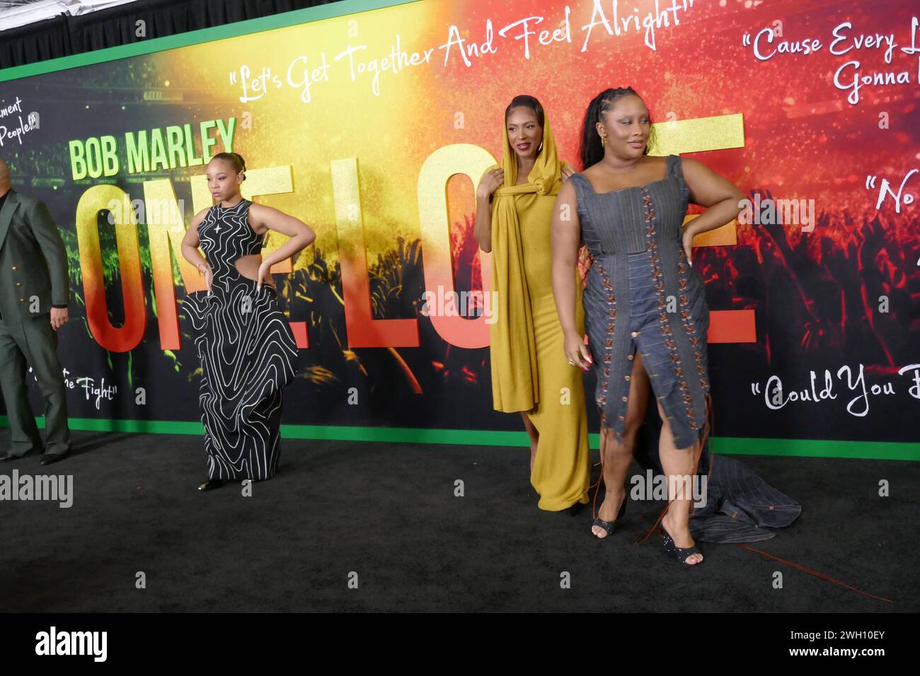 Los Angeles, California, USA 6th February 2024 (L-R) Naomi Cowan and ...