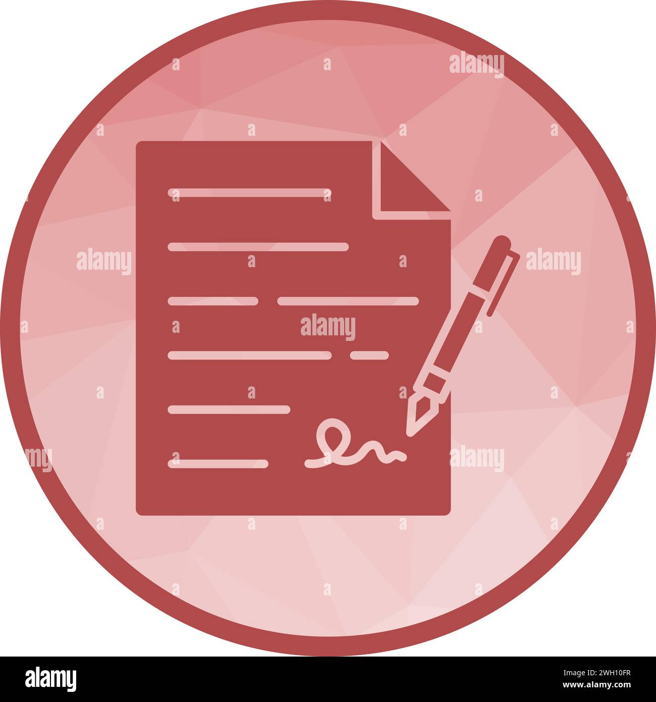 Contractual agreement Stock Vector Images - Alamy