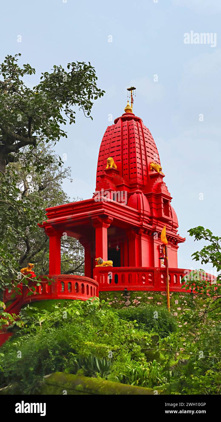 View of Lal Temple, Abu Road, Mount Abu, Rajasthan, India Stock Photo ...