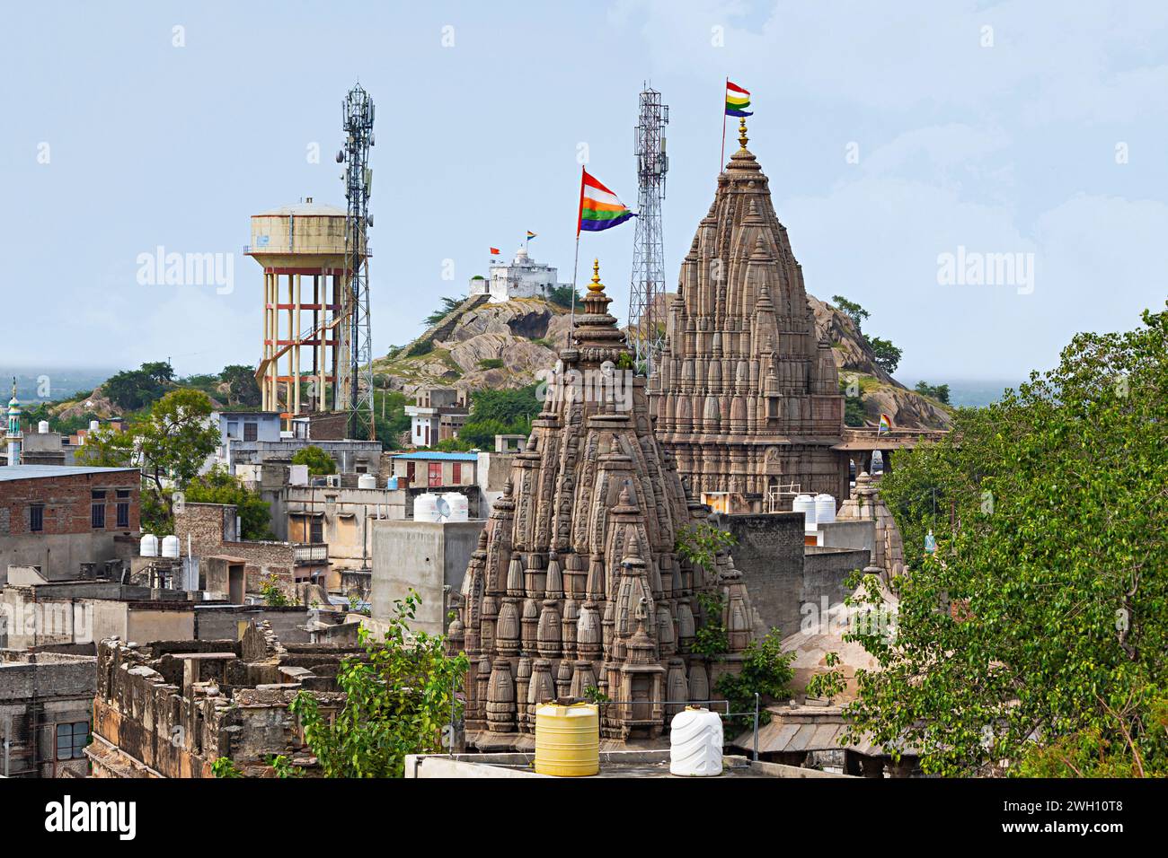 View of Kalyanji Temple and Gopinath Temple, the 13th Century Temples ...